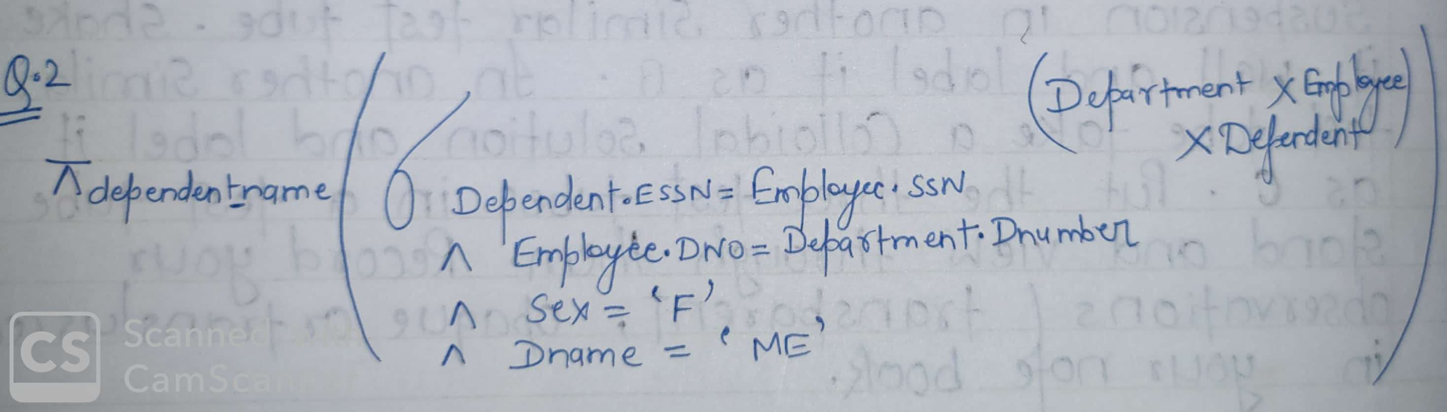 Solved Specify the following queries based on the database | Chegg.com