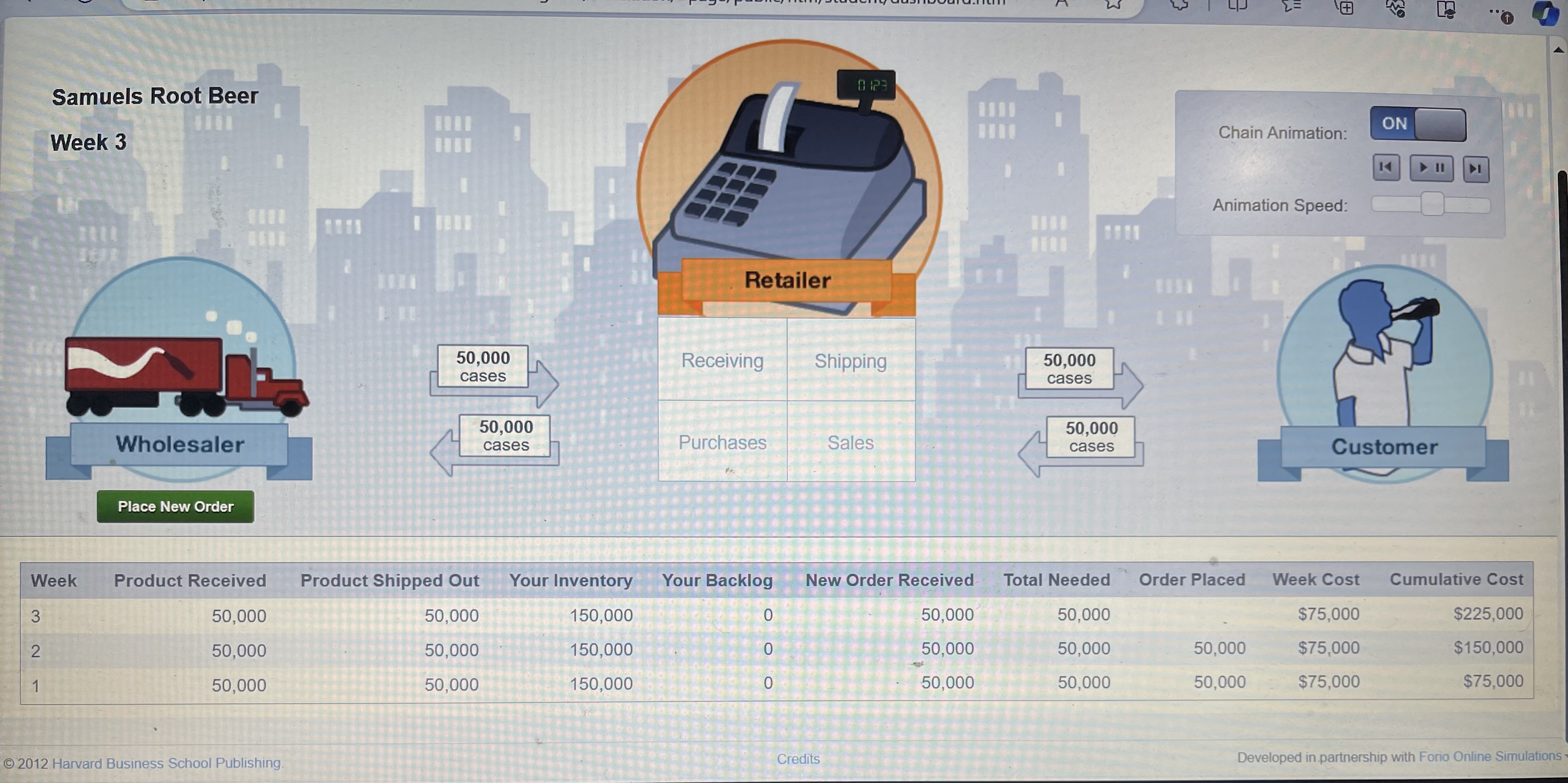 Solved Complete The Beer Game Simulation in the link | Chegg.com