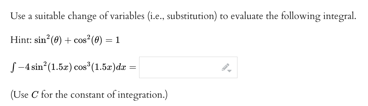 Solved Use a suitable change of variables (i.e., | Chegg.com