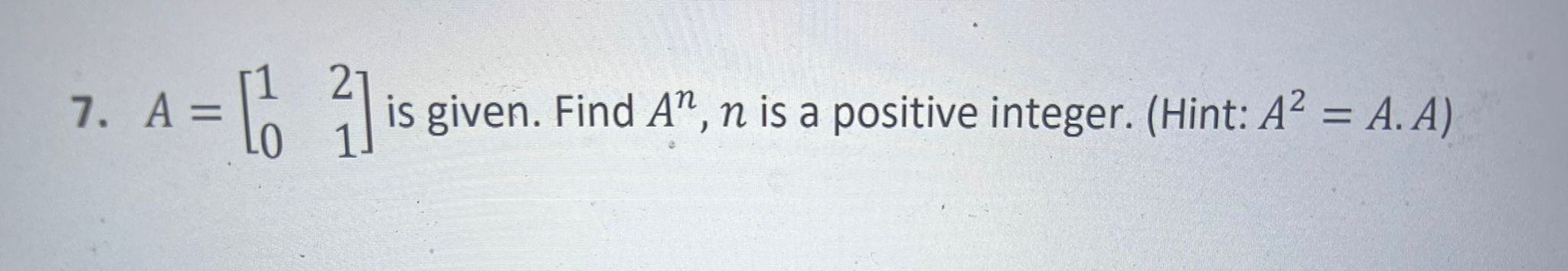 Solved 7 Aleft Begin Array Ll 1 And 2 0 And 