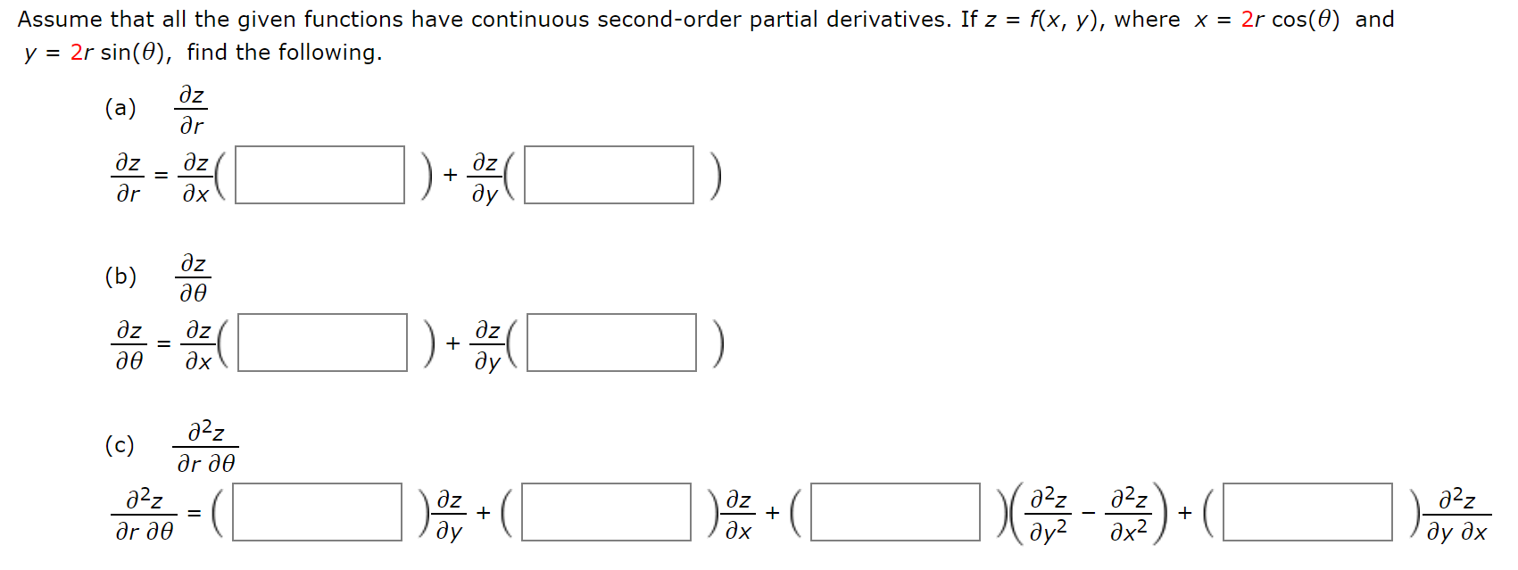 Solved Assume that all the given functions have continuous | Chegg.com
