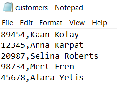 Solved orders - Notepad File Edit Format View Help 12345; | Chegg.com