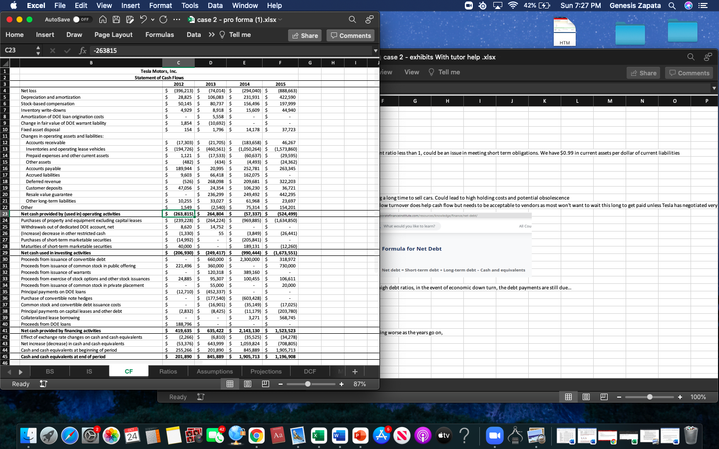 Develop a pro forma income statement and balance | Chegg.com