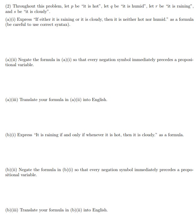 Solved How do you solve this discrete mathematics question? | Chegg.com