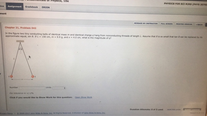 Solved In the figure two tiny conducting balls of identical | Chegg.com