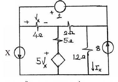 Solved Find the Vx and Ix values of the circuit, Calculate | Chegg.com