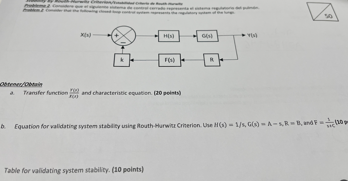 Solved Stability by Routh-Hurwitz Criterion Consider that | Chegg.com