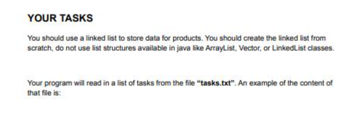 Solved CSD201 - Assignment 1 Product Management System using | Chegg.com