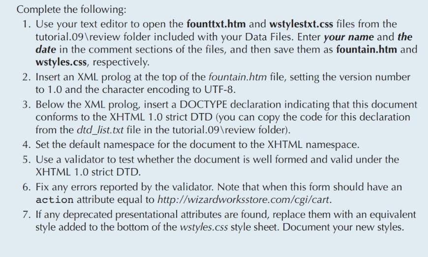 Practice the skills Review Assignments you learned in | Chegg.com