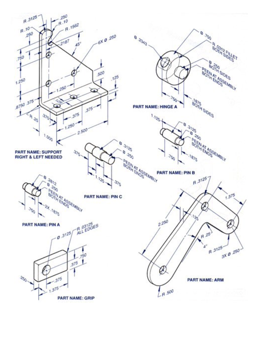Solved 1. Consider the following clamp. All units are in cm. | Chegg.com