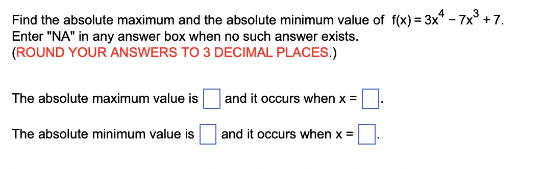 Solved Given the function g(x)=8xx2+4, use the Extreme Value | Chegg.com