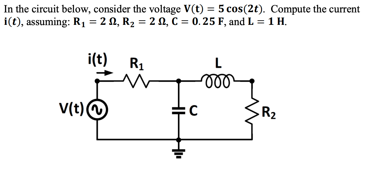 Solved In the circuit below, consider the voltage | Chegg.com