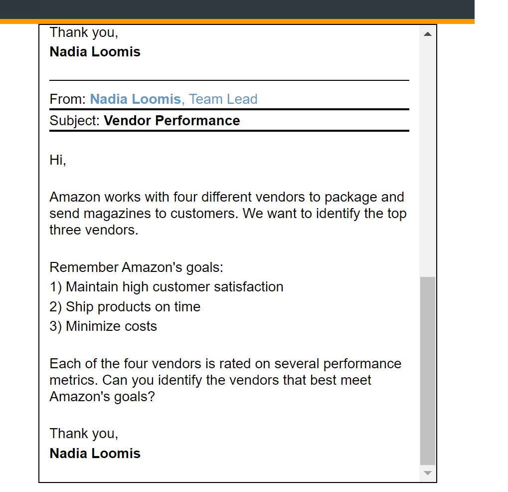 Solved From: Carlos Henderson, Customer Support Lead | Chegg.com Solved From: Carlos Henderson, Customer Support Lead | Chegg.com