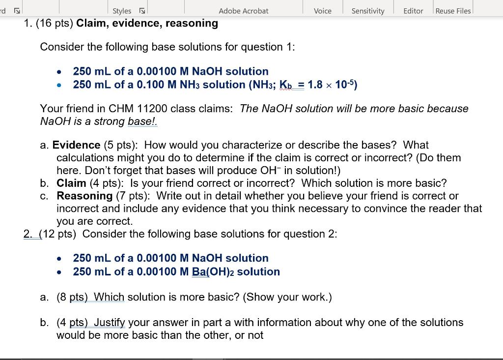 Solved Consider the following base solutions for question 1 | Chegg.com