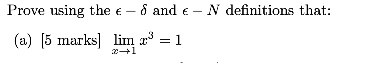 Solved Prove using the εlon-δ ﻿and εlon-N ﻿definitions | Chegg.com