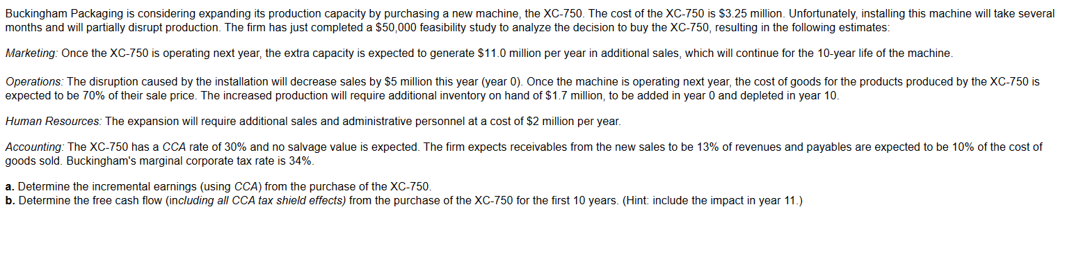 Solved months and will partially disrupt production. The | Chegg.com
