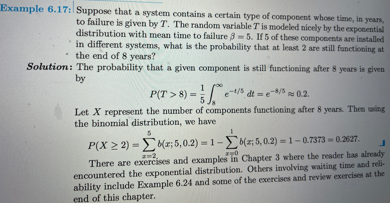 Solved xample 6.17: Suppose that a system contains a certain | Chegg.com