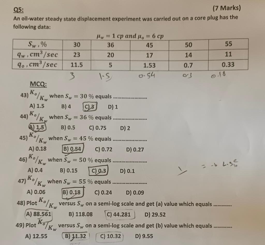 Solved this is mcq i need solution with steps bcs i didn't | Chegg.com