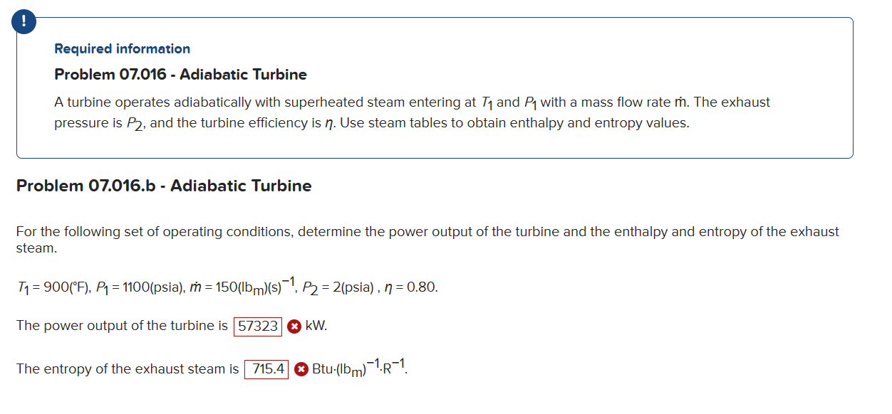 Solved Required information Problem 07.016 - Adiabatic | Chegg.com