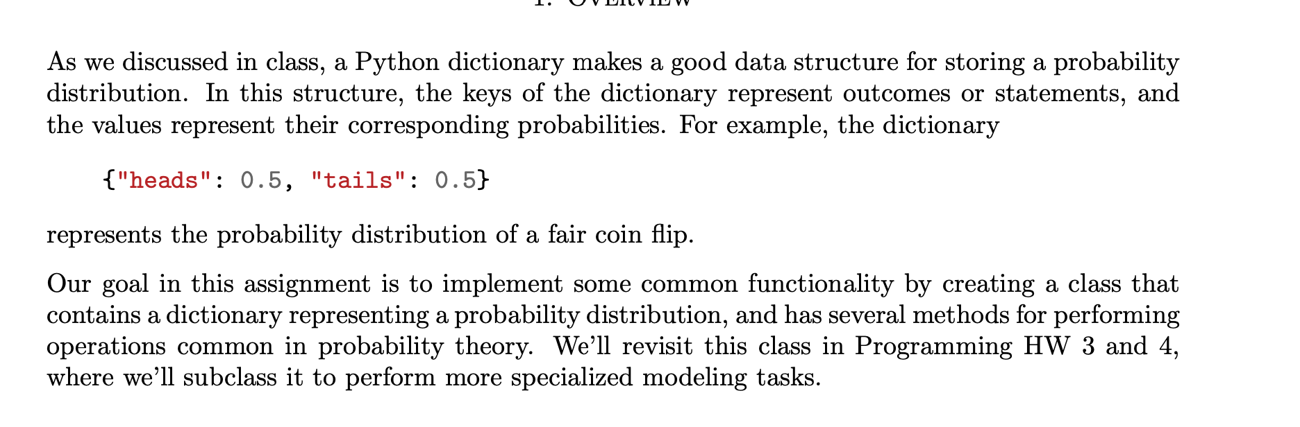 Solved As we discussed in class, a Python dictionary makes a | Chegg.com