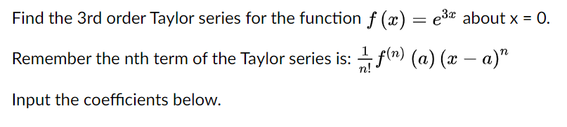Solved What is the constant coefficient, coefficient of x, | Chegg.com