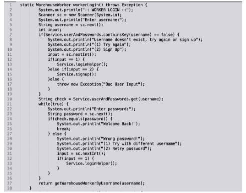 For each problem, study the supplied code, and list | Chegg.com