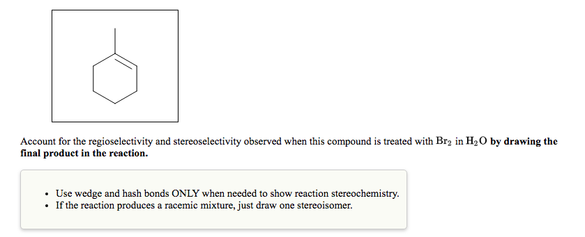 Solved Account for the regioselectivity and | Chegg.com