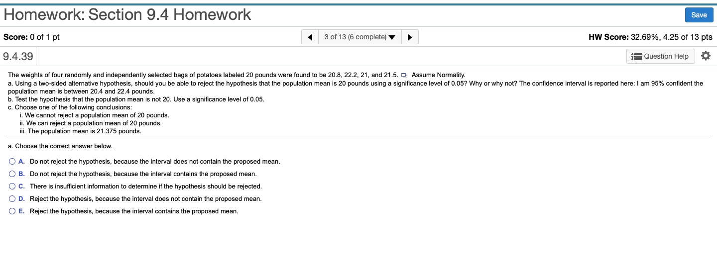 Solved Homework Section 9 4 Homework Save Score 0 Of 1 Pt