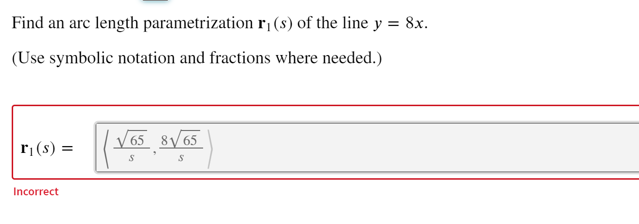 Solved Find An Arc Length Parametrization Ri S Of The Curve
