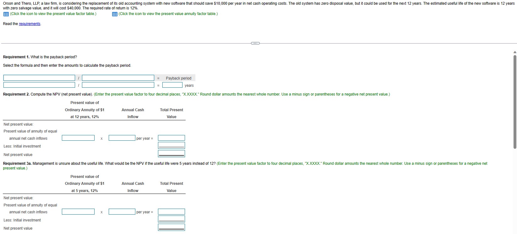 Solved Present value of \\( \\begin{array}{ccc}\\text { | Chegg.com