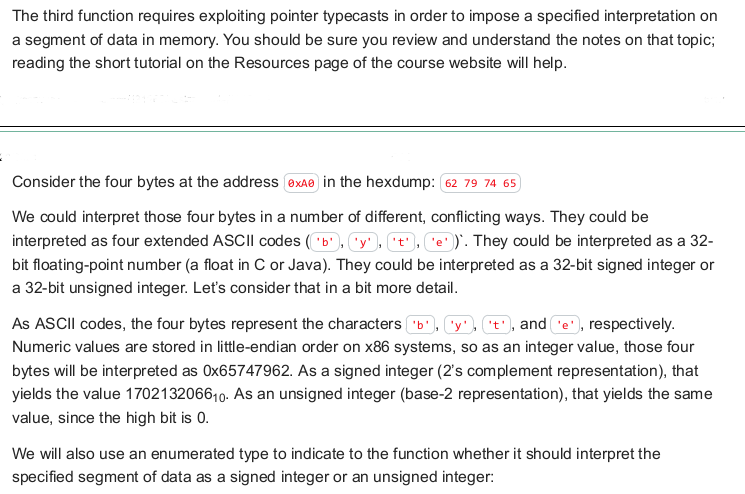Solved For this assignment, you’ll implement three C | Chegg.com
