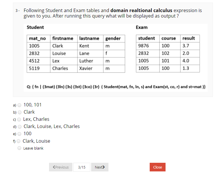 Solved 2. itemSupplier and item tables are given to you. The | Chegg.com
