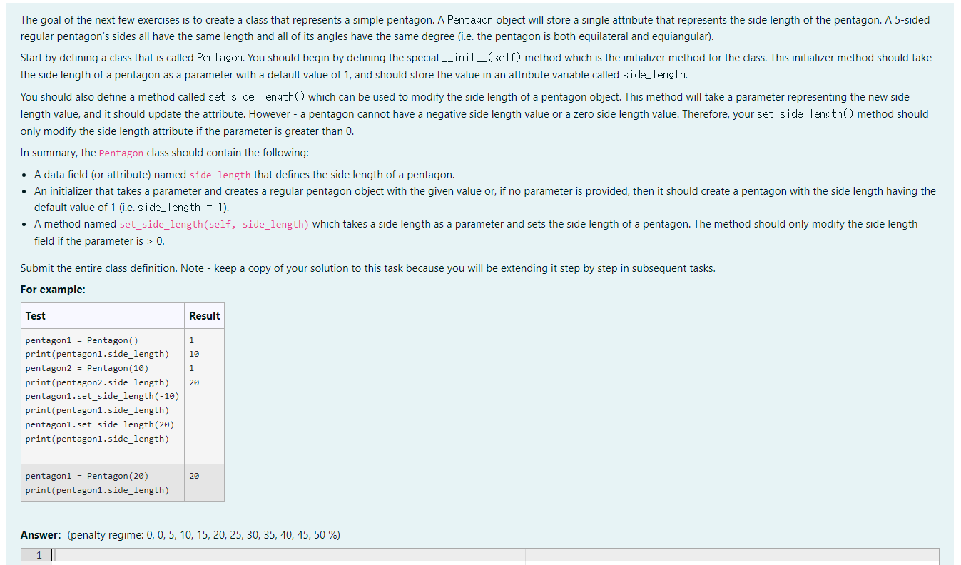 Solved regular pentagon's sides all have the same length and | Chegg.com