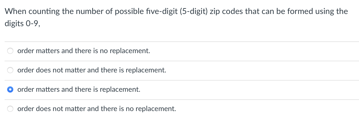 Solved When counting the number of possible five-digit | Chegg.com
