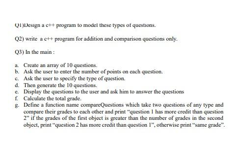 Solved Math questions Bank There are many type of math | Chegg.com