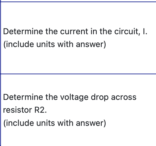Solved 91 ohm 119 ohm 67 ohm M R1 R2 R3 49 V Determine the | Chegg.com
