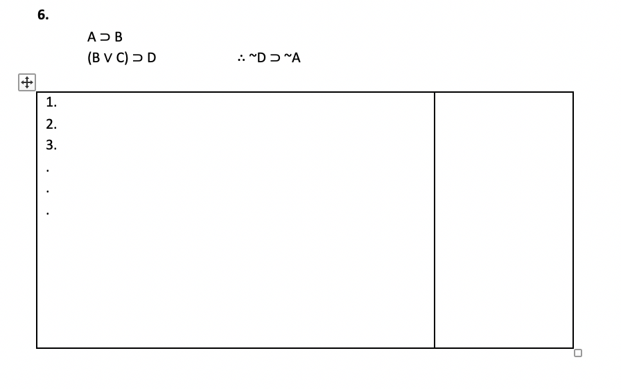 Solved AB (BVC) =D :~D ~A no . . . | Chegg.com