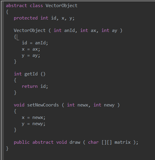Solved Write a program to manage a set of graphical objects | Chegg.com