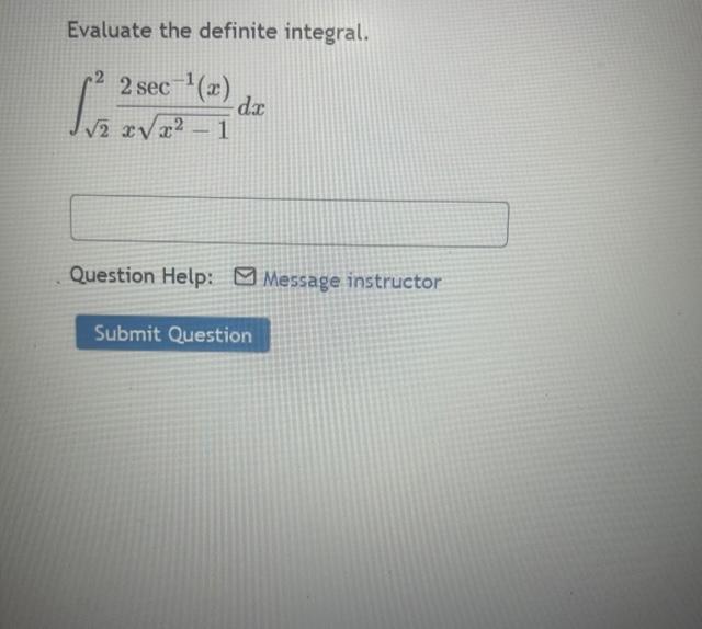 Solved Evaluate the integral. Simplify your answer to the | Chegg.com