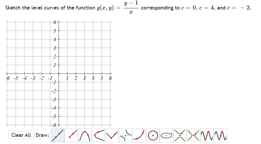 Solved Sketch the level curves of the function g(x,y)=xy−1 | Chegg.com