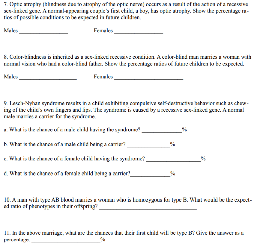 Solved BI 233 Lab Genetics Problems: 1. Cystic fibrosis | Chegg.com