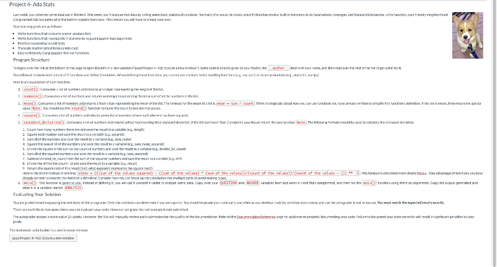 Solved Program Structure author__ To begin, click the link | Chegg.com