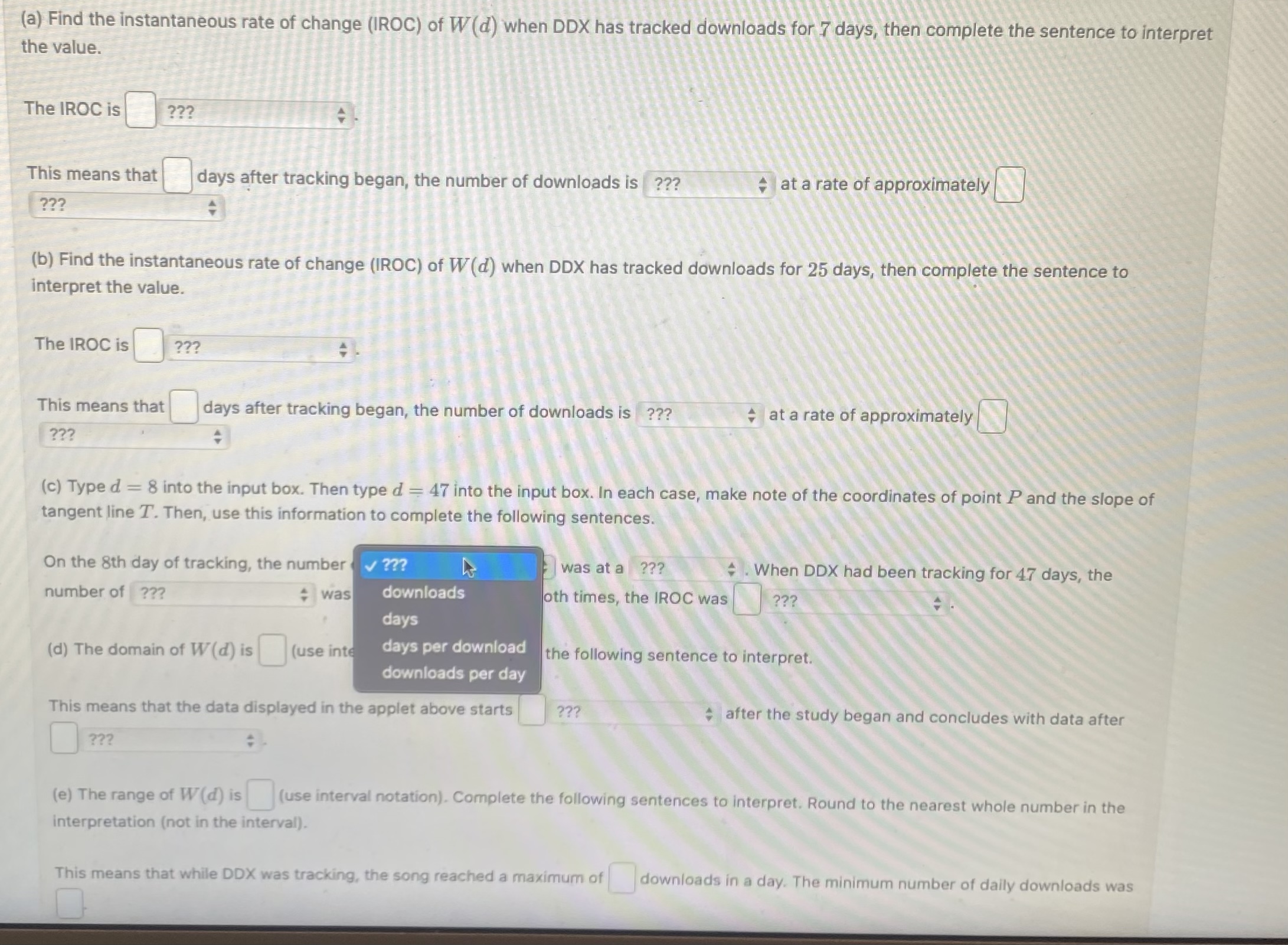 (a) Find the instantaneous rate of change (IROC) of | Chegg.com