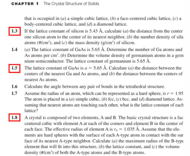 Solved that is occupied in (a) a simple cubic lattice, (b) a | Chegg.com