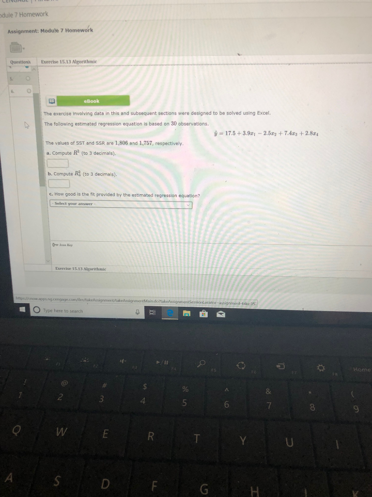 Solved dule 7 Homework Assignment: Module 7 Homework | Chegg.com