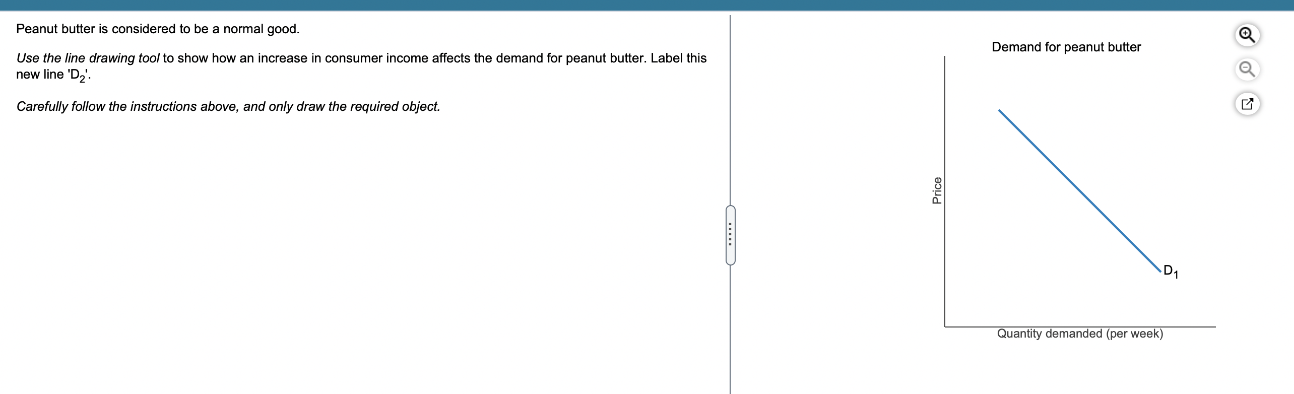 Solved Peanut butter is considered to be a normal good. | Chegg.com