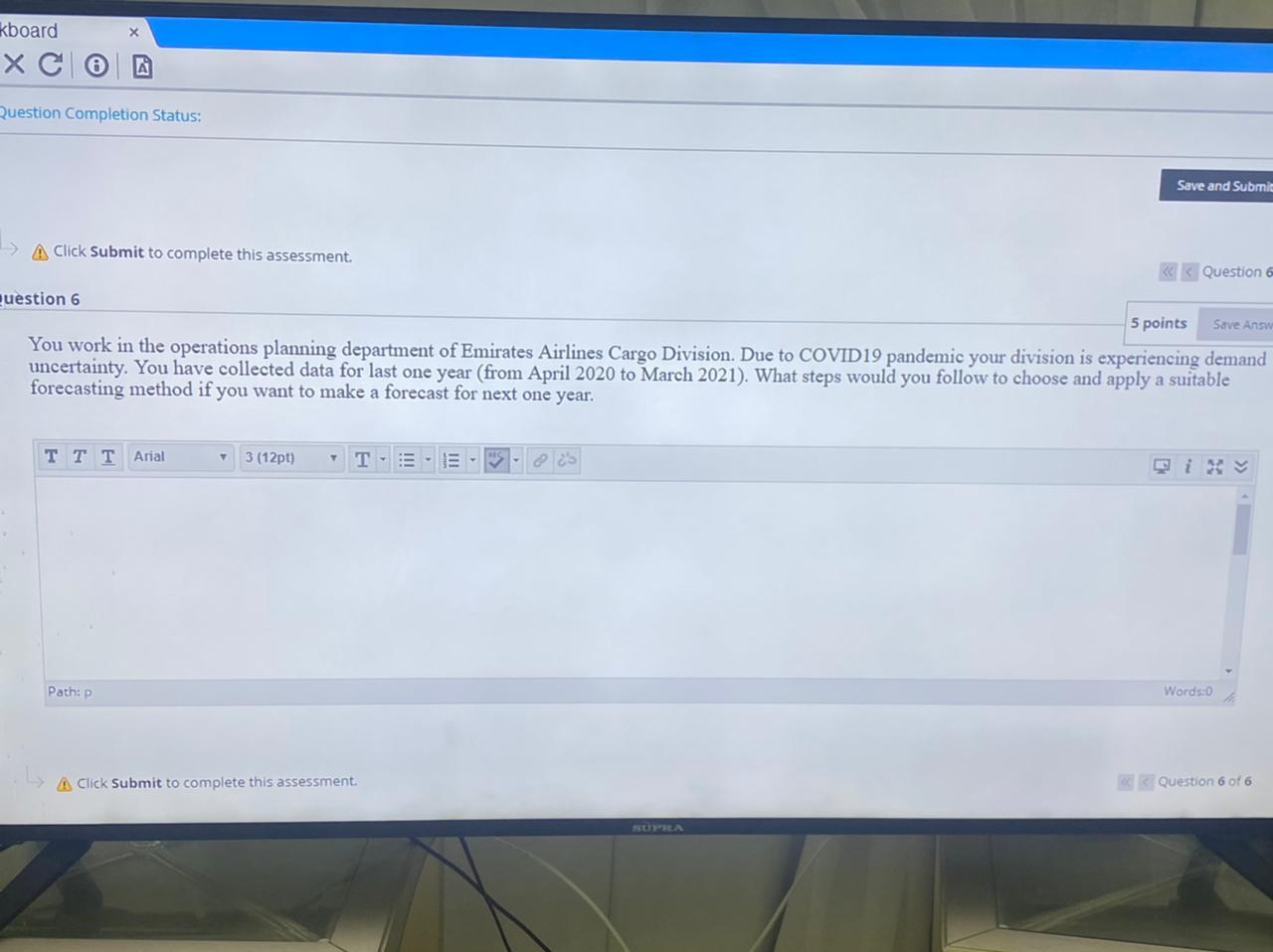 Solved kboard Х XCO Question Completion Status: Save and | Chegg.com