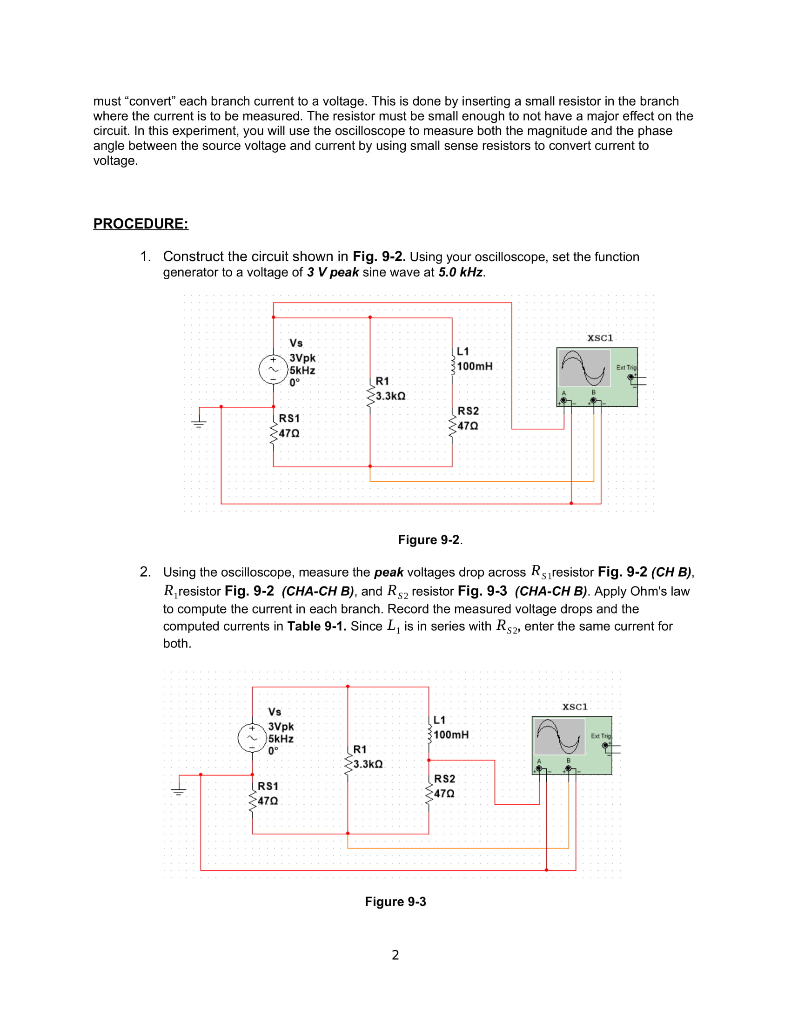 NAME: TECH -156 AC CIRCUITS LAB ASSIGNMENT # 9 | Chegg.com