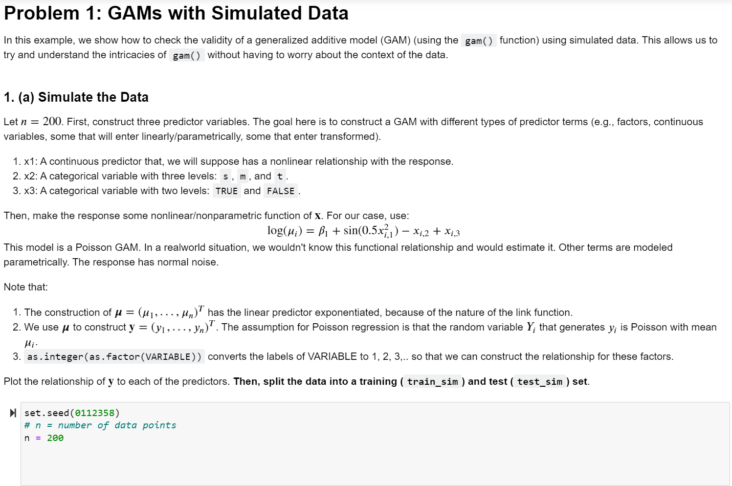 Solved Please help:In this example, we show how to check the | Chegg.com