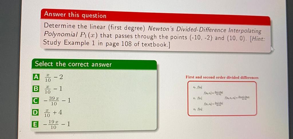 Solved Answer this question Determine the Newton's | Chegg.com
